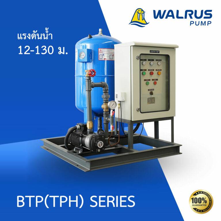 ชุดบูสเตอร์ปั๊ม Packaged Booster Pump (รุ่น BTP) - Thaipinnacle