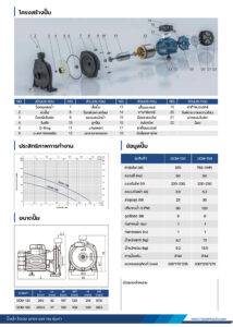 ปั๊มหอยโข่ง รุ่น DCM - ไทยพินนะเคิ้ล (TPE)