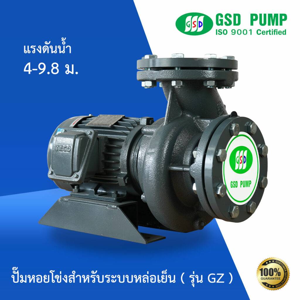จำหน่าย ปั๊มหอยโข่งสำหรับระบบหล่อเย็น (รุ่น GZ) - ไทยพินนะเคิ้ล (TPE)